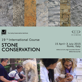 Course on Stone Conservation begins in Rome | ICCROM