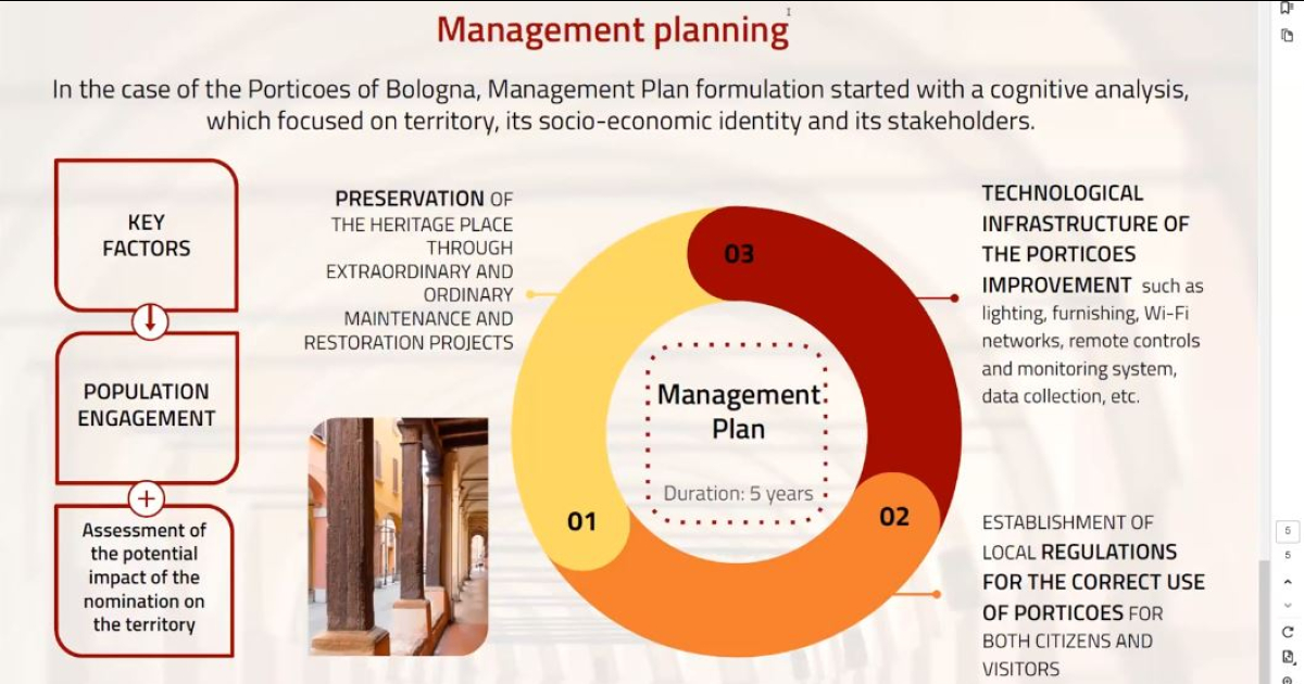 Managing World Heritage course delivered through the forthcoming ICCROM ...