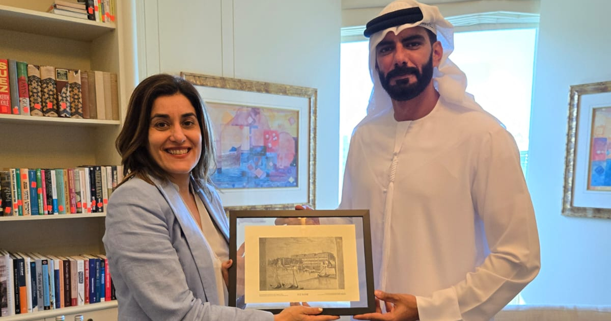 Le Directeur général de l'ICCROM rencontre S.E. Sheikh Salem bin Khalid ...